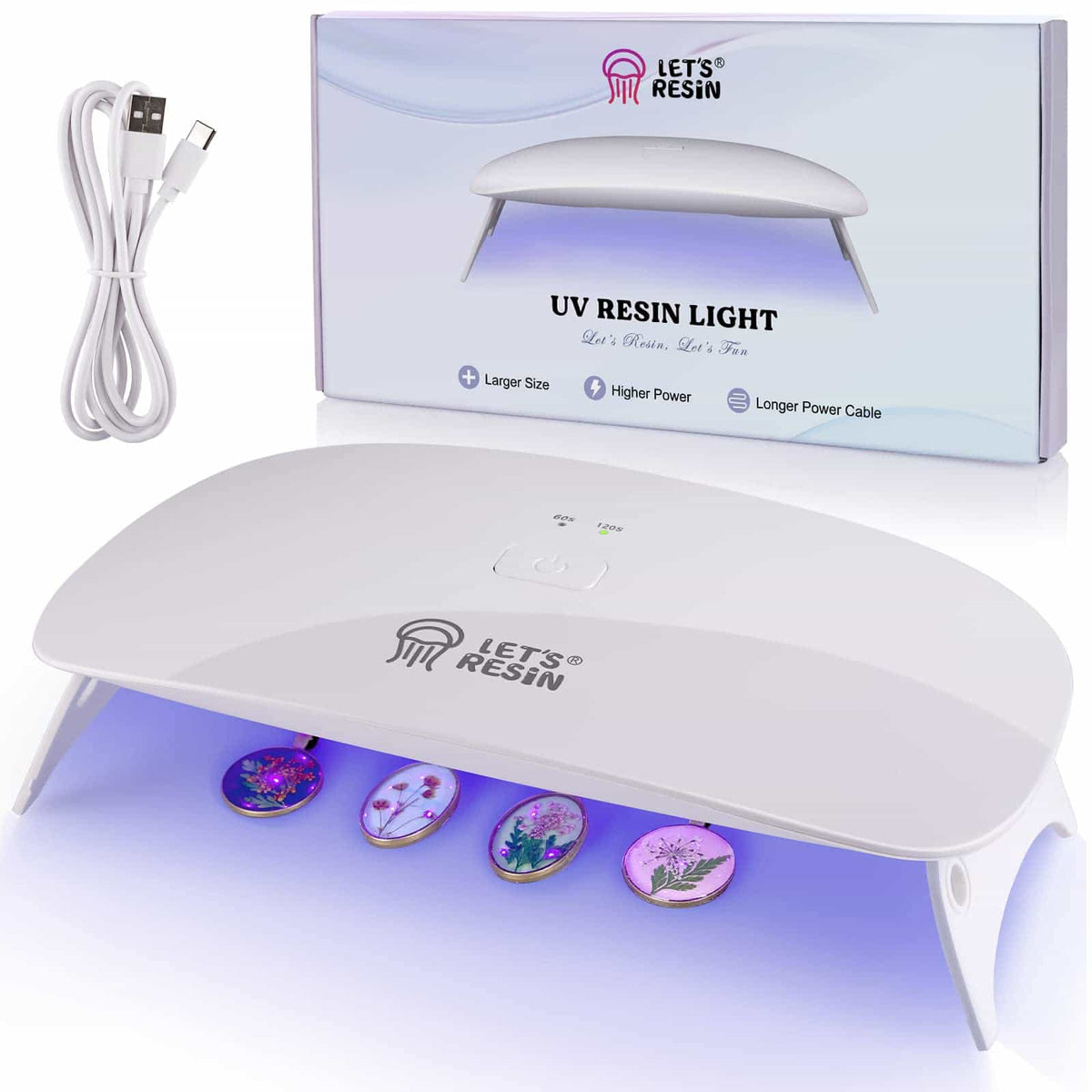 18W Large Size Portable UV Resin Light — Let's Resin - CA
