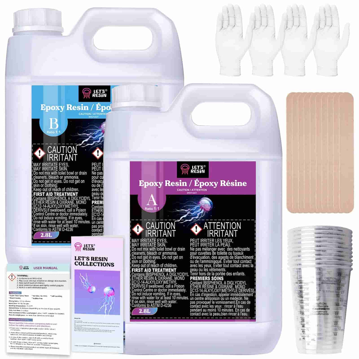 1.5 Gallon Epoxy Resin Kit — Let's Resin - CA